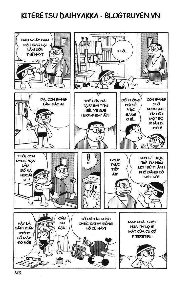 Truyện Tranh Cuốn Từ Điển Kỳ Bí - Kiteretsu Daihyakka - Chap 20, Thư ...